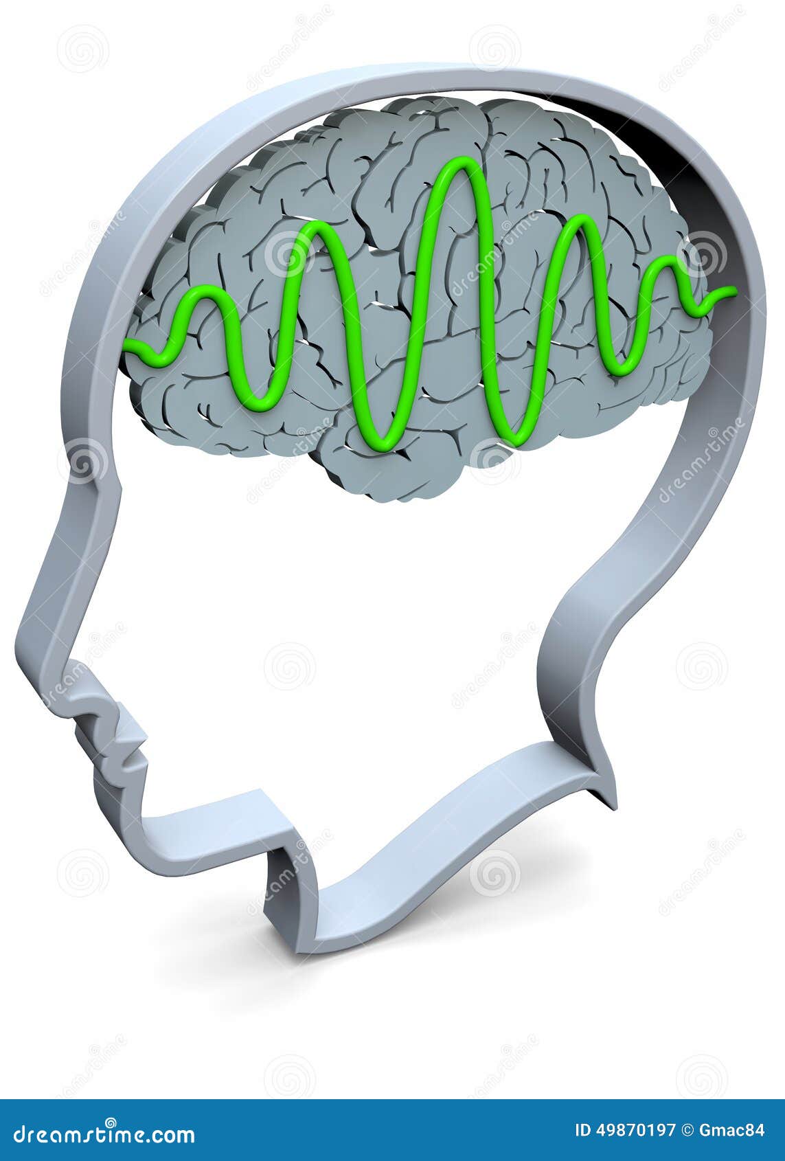 THOUGHT - 3D stock illustration. Illustration of importance - 49870197