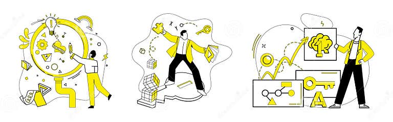 Thought Experiment. Contemplation and Brainstorming are Dynamic Winds ...