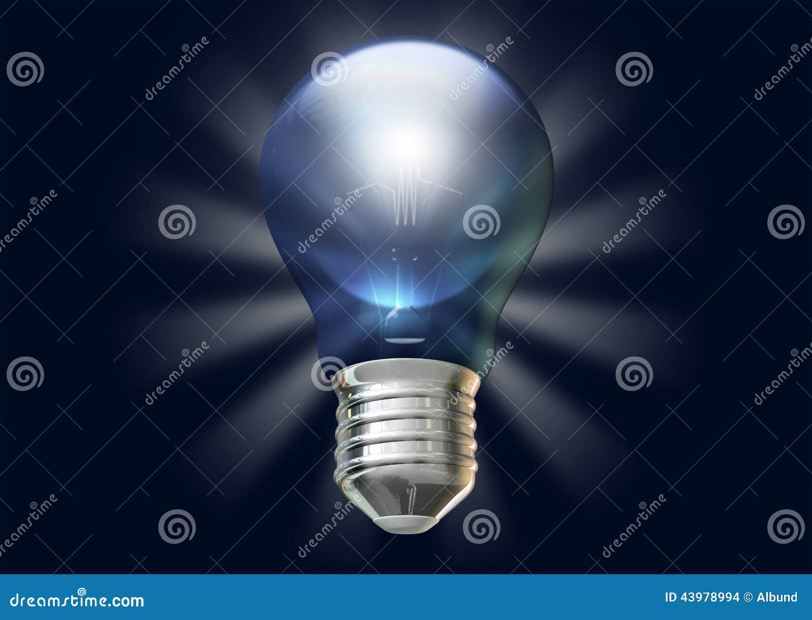 Thought leader light bulb stock photo. Image of blue - 43978994
