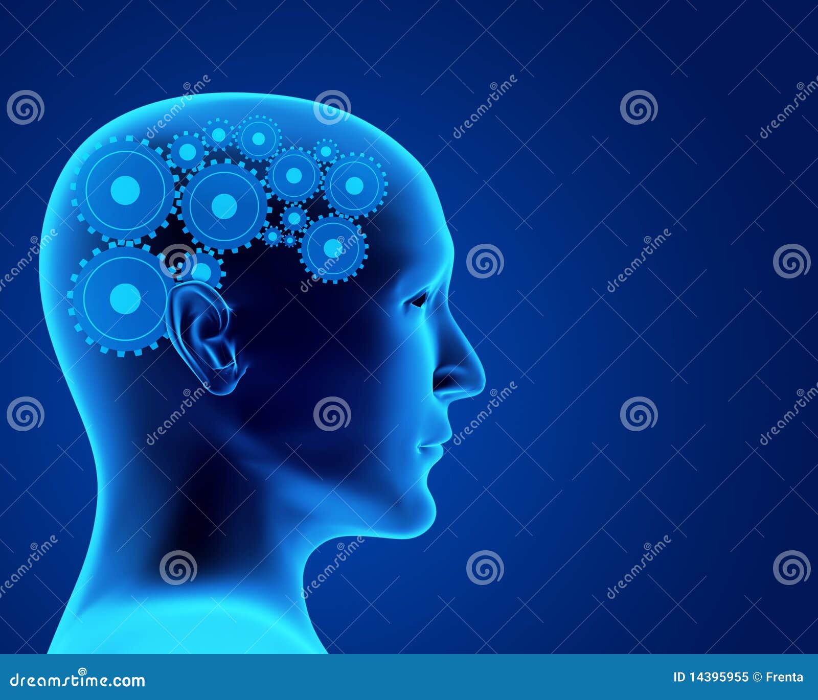 Thought process stock illustration. Illustration of gear - 14395955