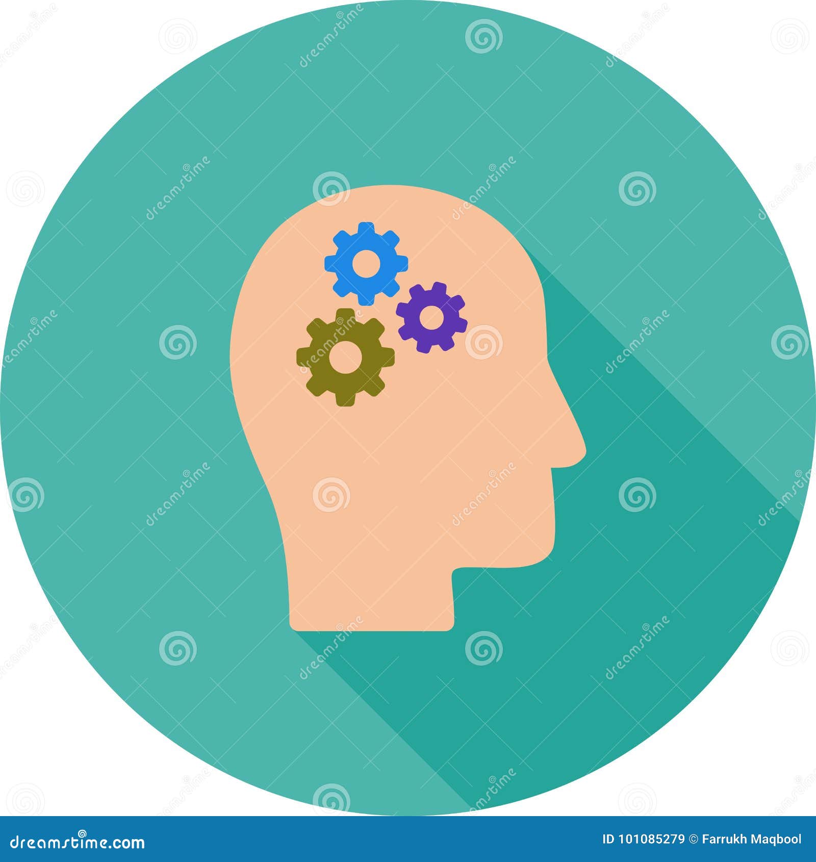 Thought Process stock vector. Illustration of vector - 101085279