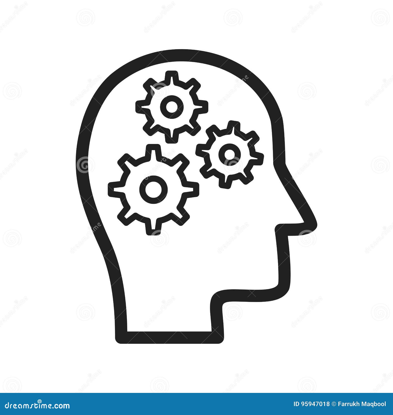 Thought Process stock vector. Illustration of people - 95947018