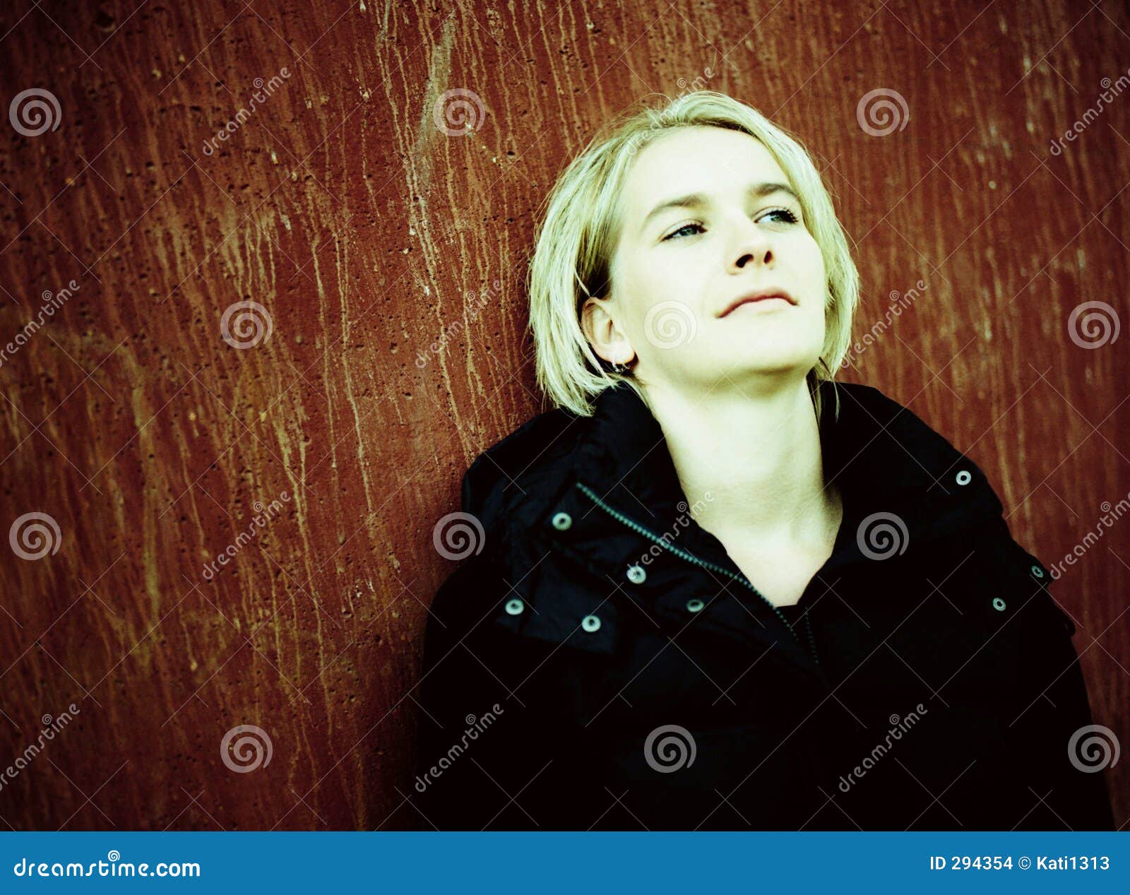 Thoughtful stock photo. Image of people, thoughtful, blond - 294354