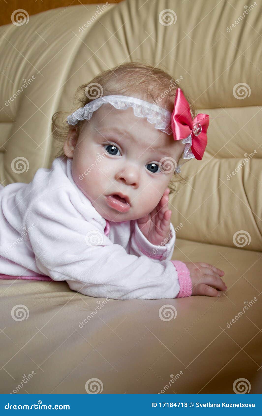 Thoughtful baby stock photo. Image of eyes, spontaneous - 17184718