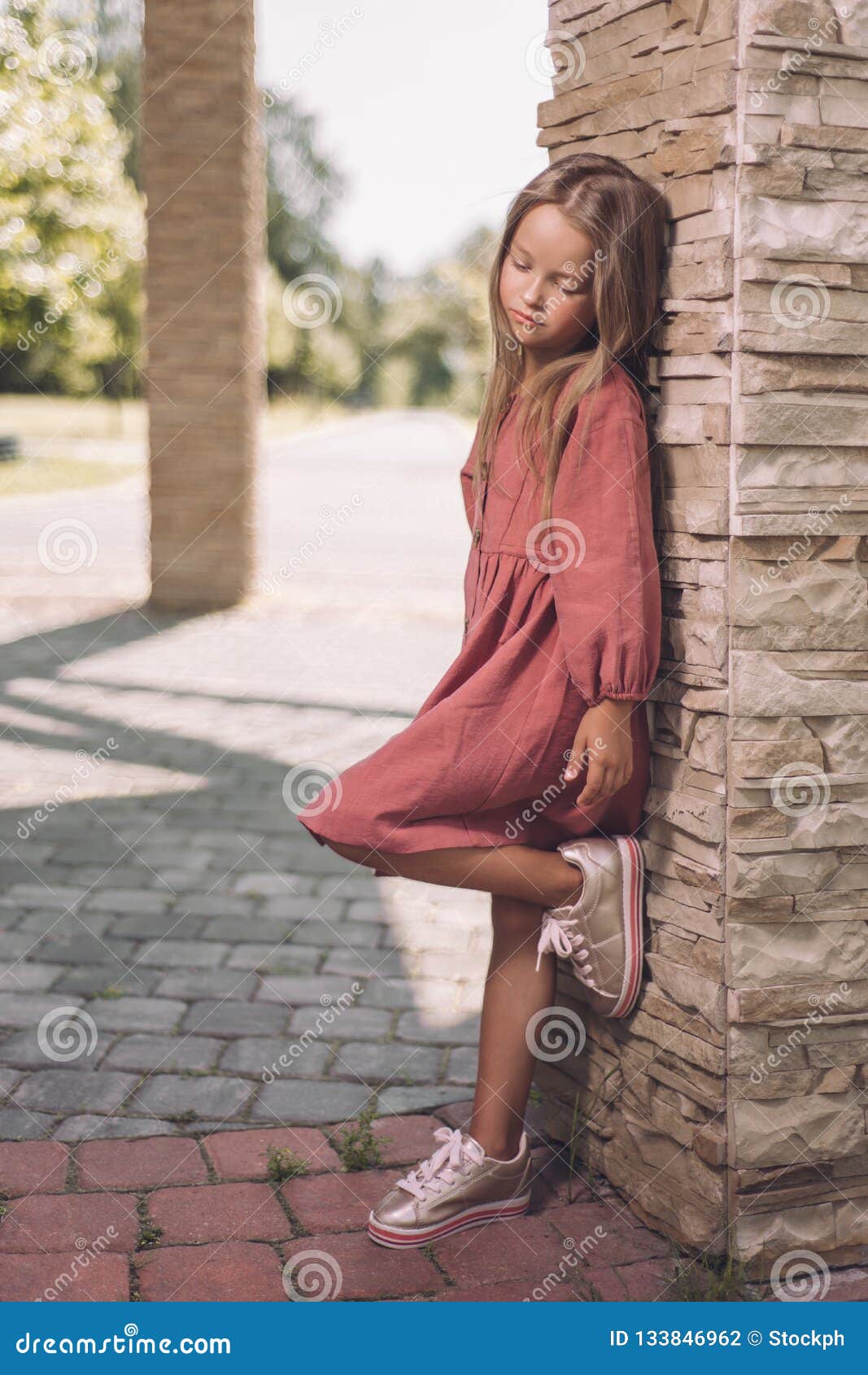 Thoughtful Beautiful Little Girl Stock Photo - Image of beauty ... Thoughtful Beautiful Little Girl Stock Photo - Image of beauty ...