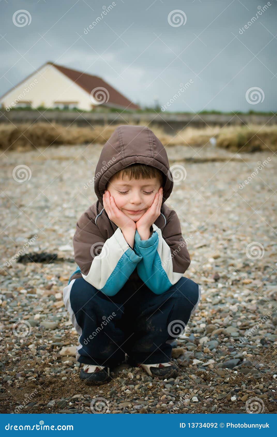 Thoughtful Child stock photo. Image of england, person - 13734092