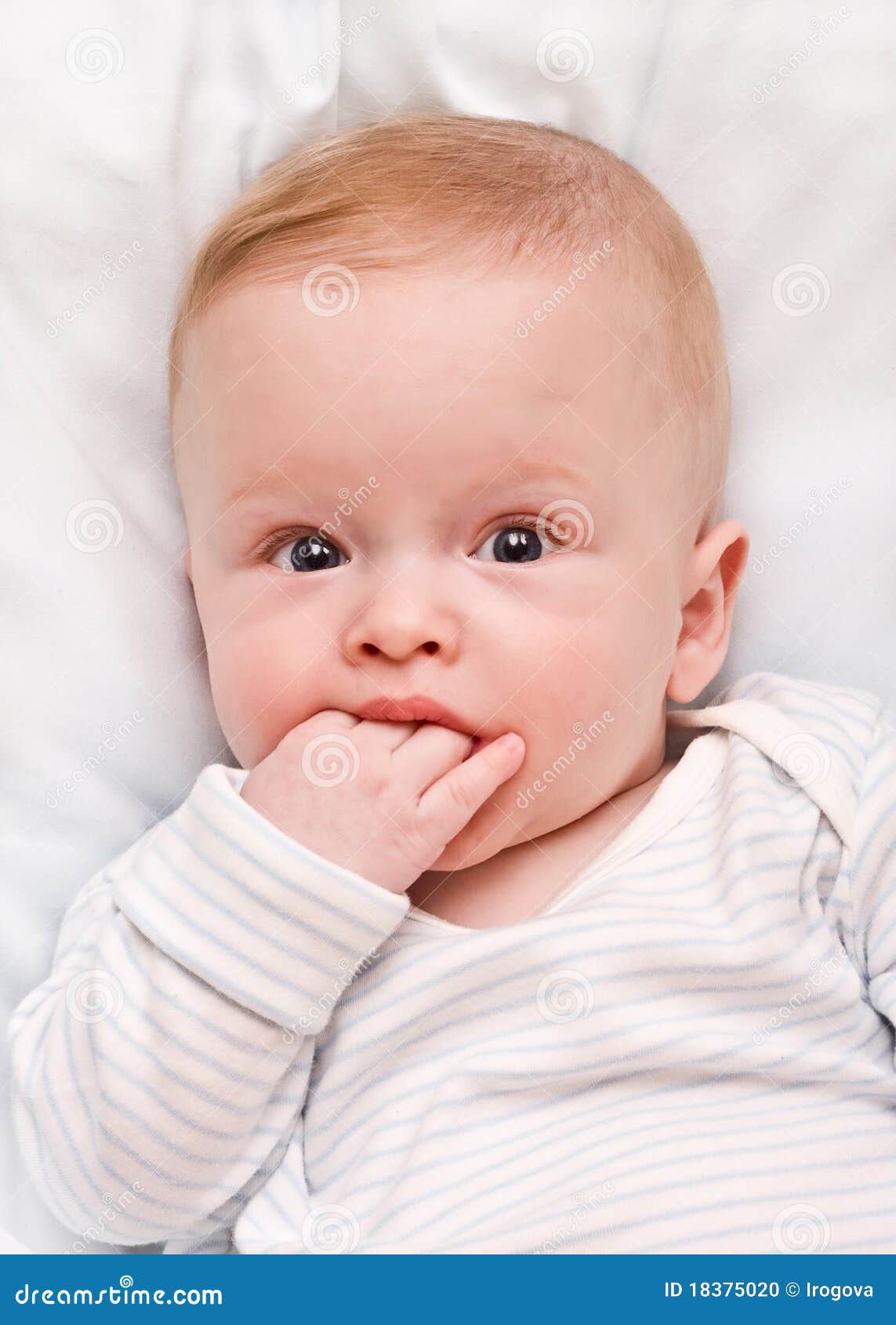 The thoughtful child stock photo. Image of indoor, people - 18375020