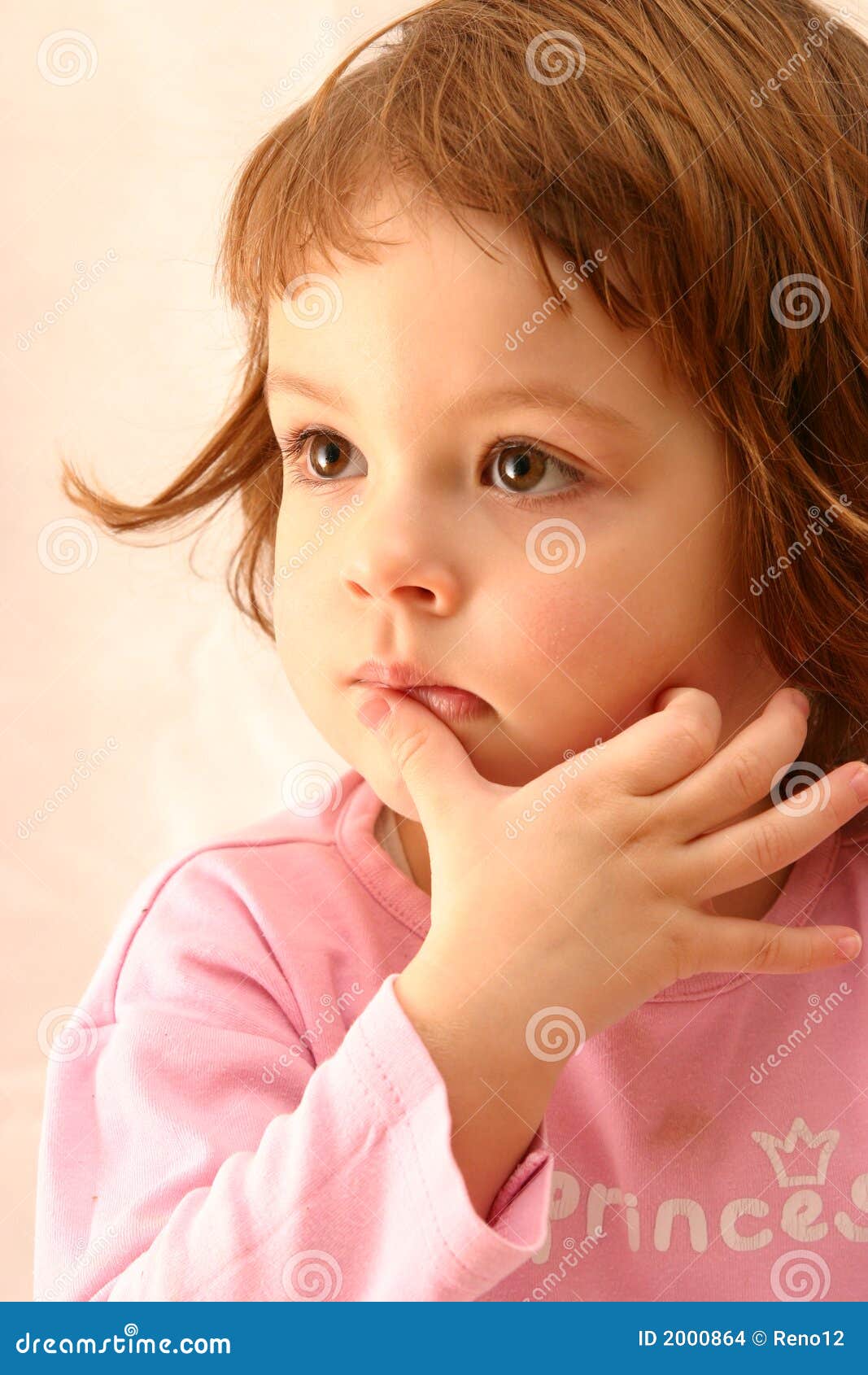 Thoughtful child stock photo. Image of thinking, dreaming - 2000864