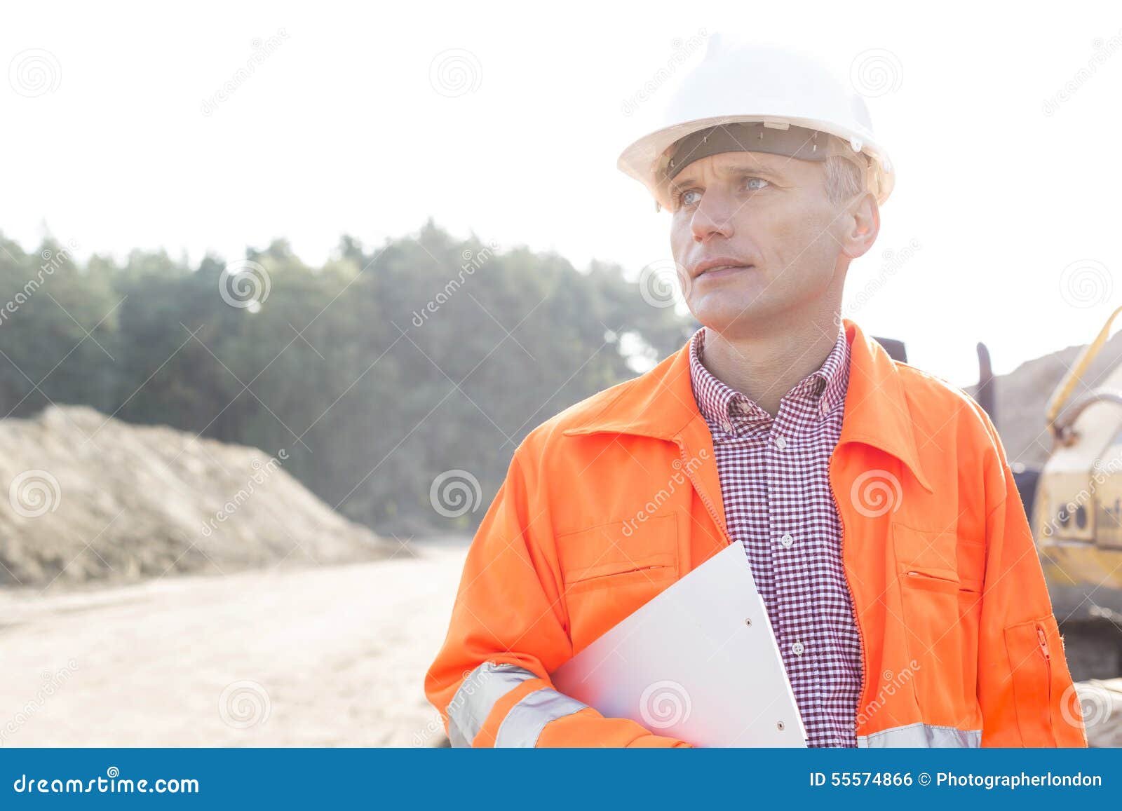 Engineer In Clear Room In White Gloves And Suit Holding A Silicon Wafer ...