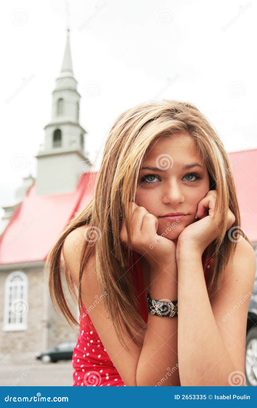 Thoughtful girl stock image. Image of lady, people, intelligence - 2653335
