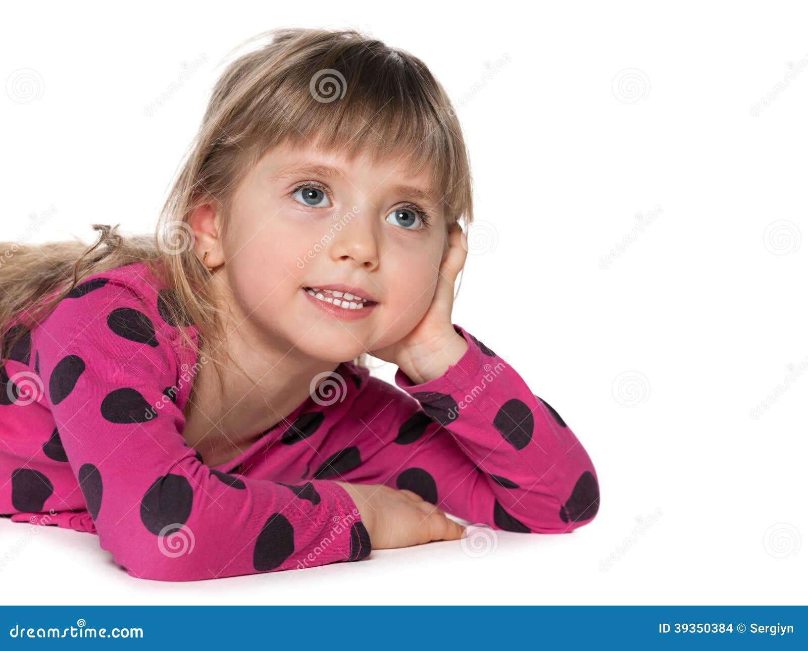 The Girl Imagines Herself As A Teacher And Plays With Her Dog At School ...