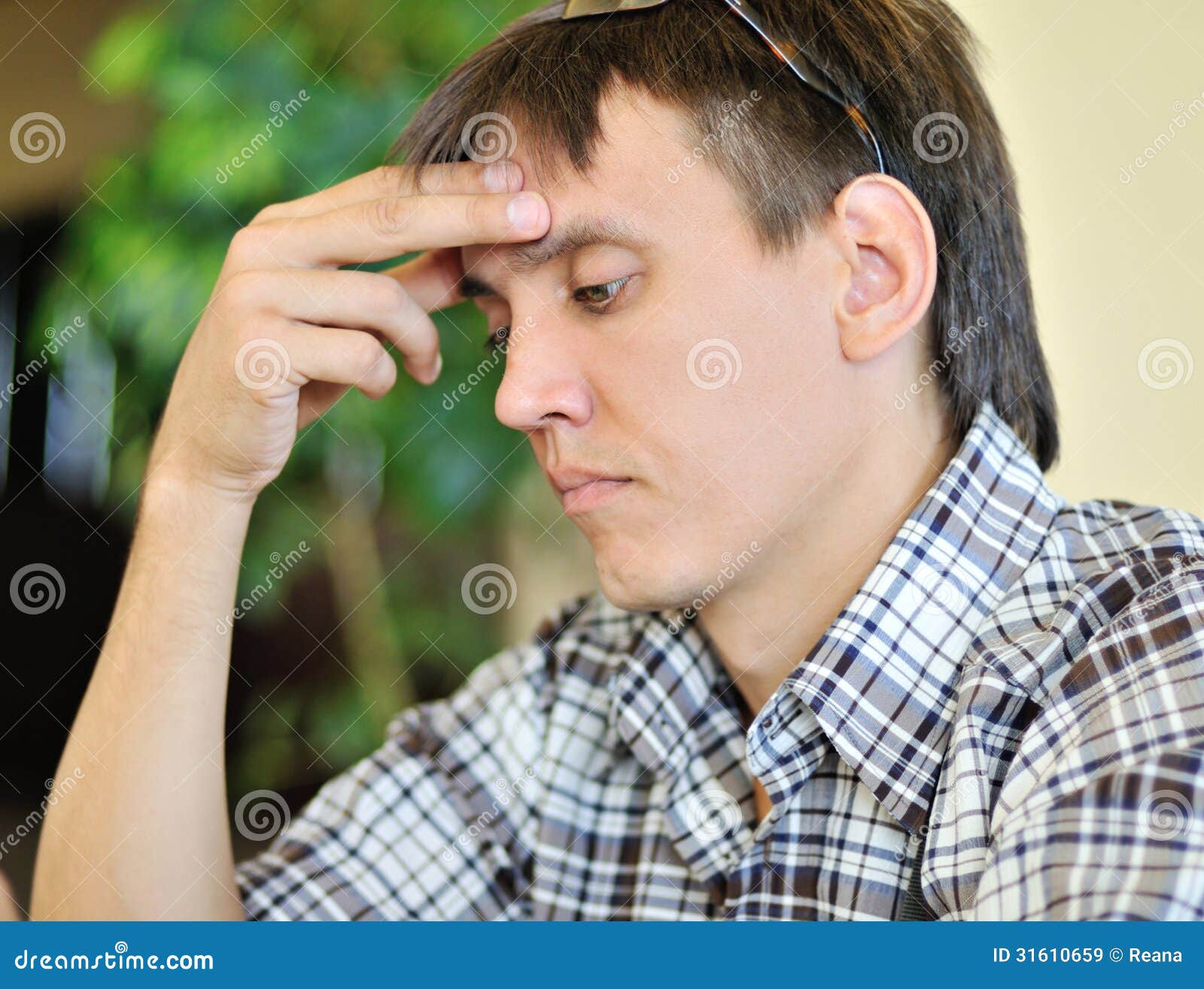 Thoughtful man stock image. Image of concept, person - 31610659 Thoughtful man stock image. Image of concept, person - 31610659