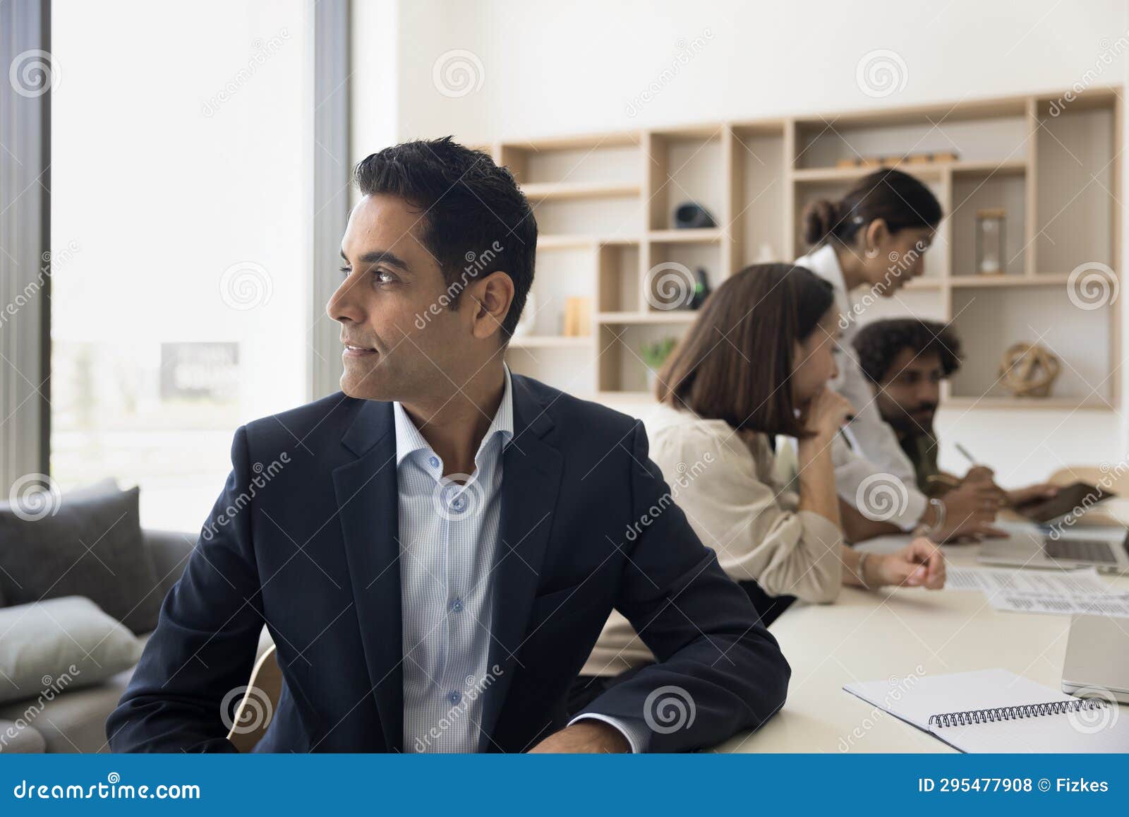 Thoughtful Middle Aged Indian Businessman, CEO, Company Owner Candid ... Thoughtful Middle Aged Indian Businessman, CEO, Company Owner Candid ...
