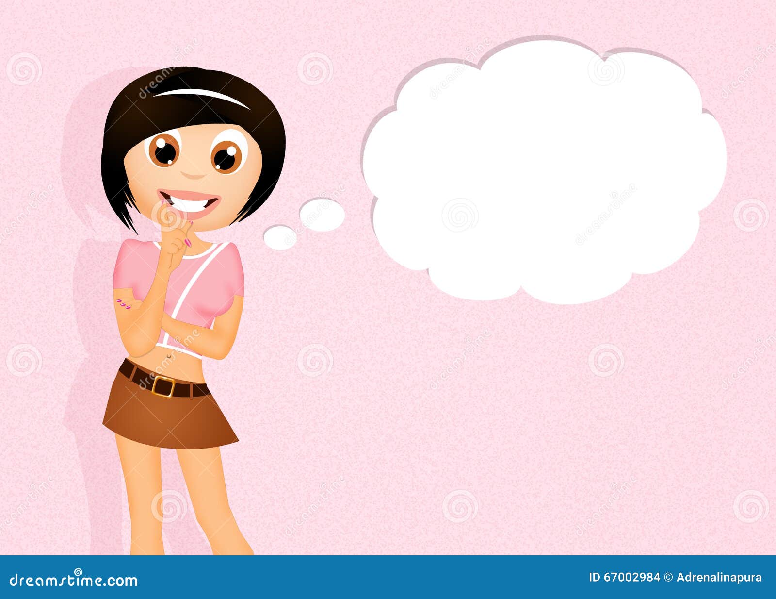 Thoughtful Woman Idea Stock Illustrations – 1,021 Thoughtful Woman Idea ...