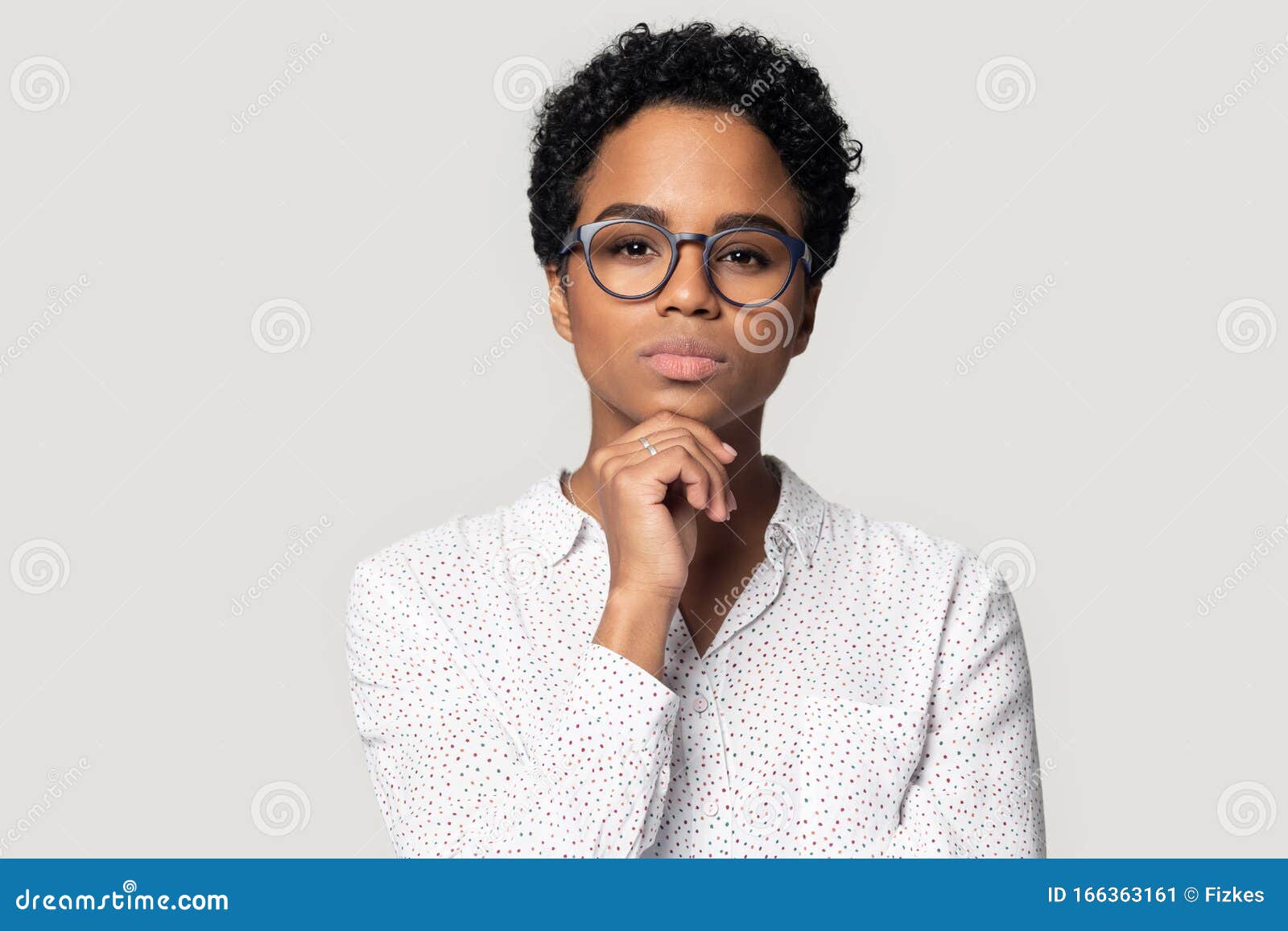 Thoughtful Young African American Female Professional Head Shot ... Thoughtful Young African American Female Professional Head Shot ...