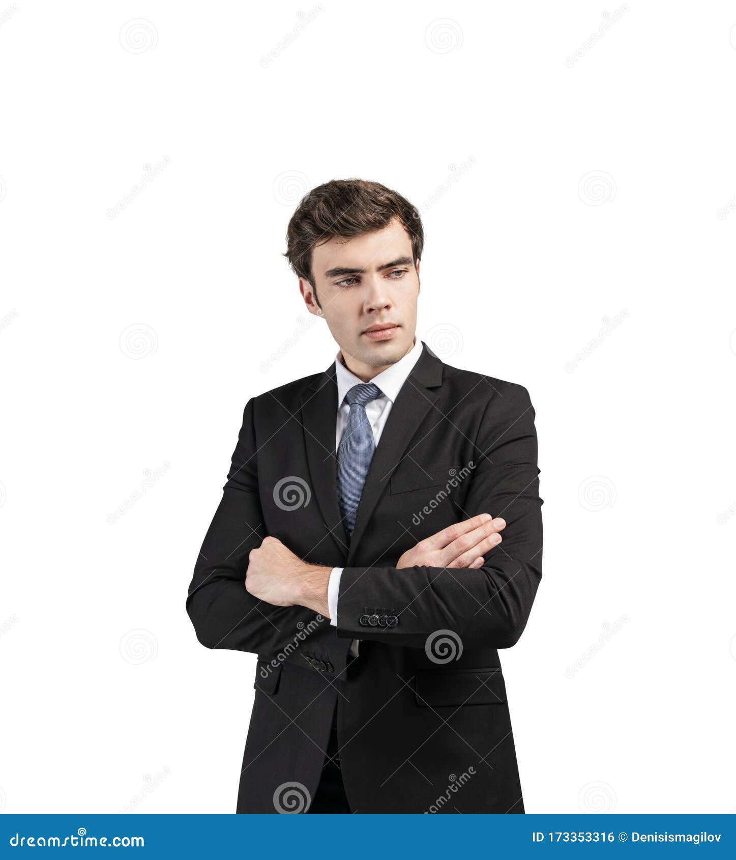 Thoughtful Young Businessman Portrait, Isolated Stock Photo - Image of ... Thoughtful Young Businessman Portrait, Isolated Stock Photo - Image of ...