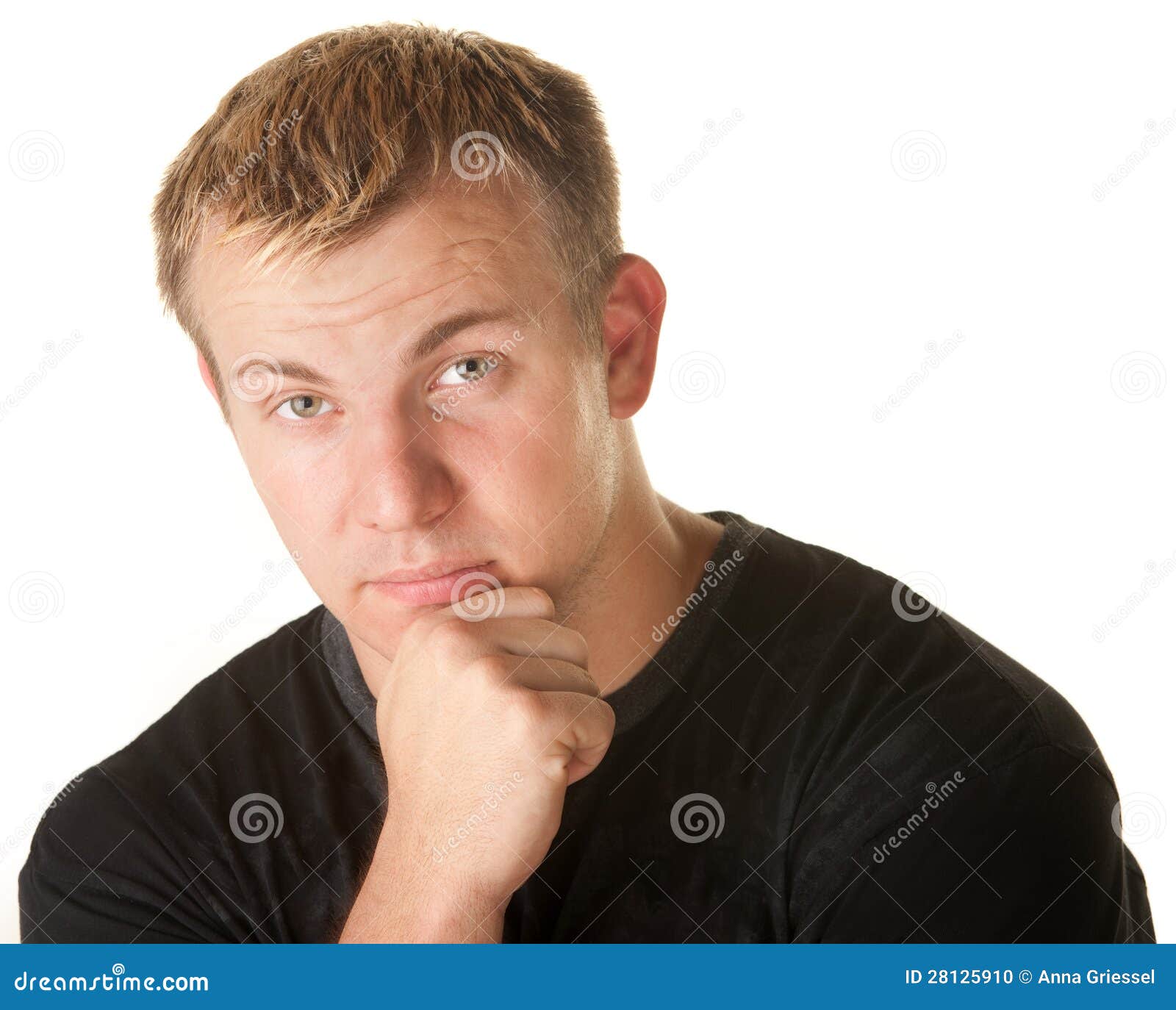 Thoughtful Young Man stock photo. Image of muscular, european - 28125910 Thoughtful Young Man stock photo. Image of muscular, european - 28125910