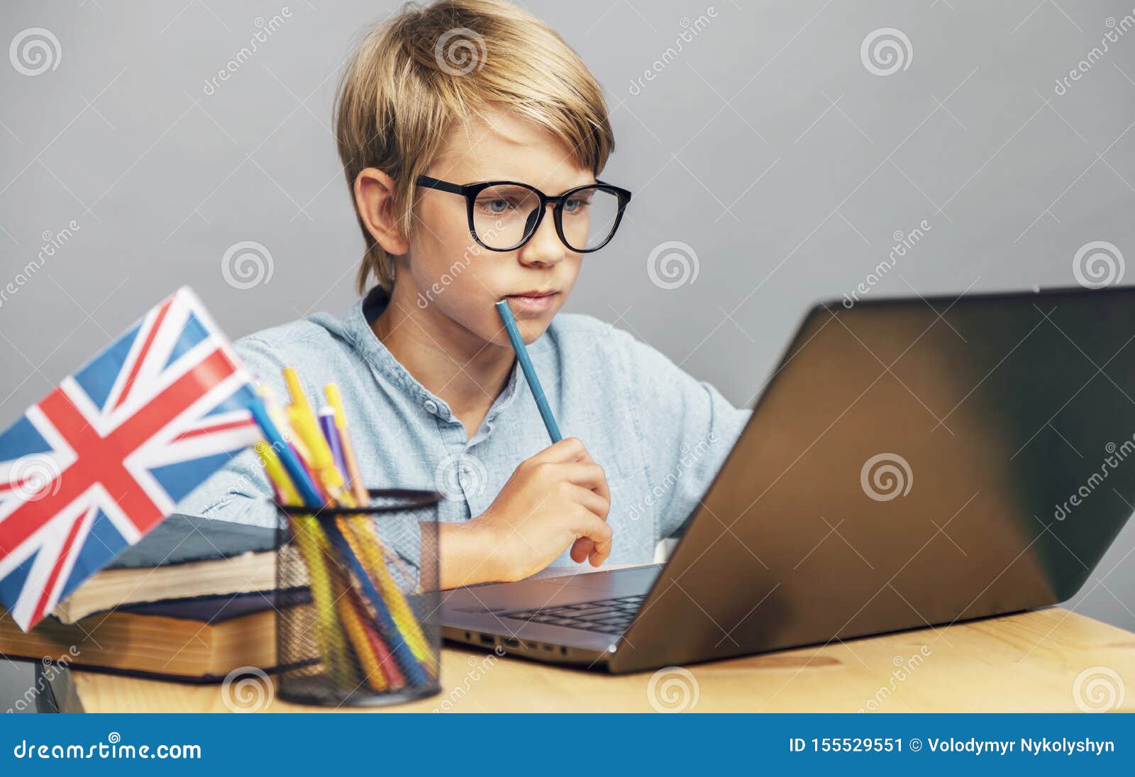 Thoughtful Young Student Thinking Stock Image - Image of britain, enjoy ...