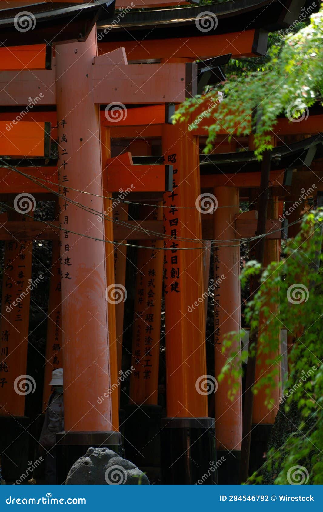 Thousand Gates Shrine in Kyoto, Japan Editorial Photography - Image of ...
