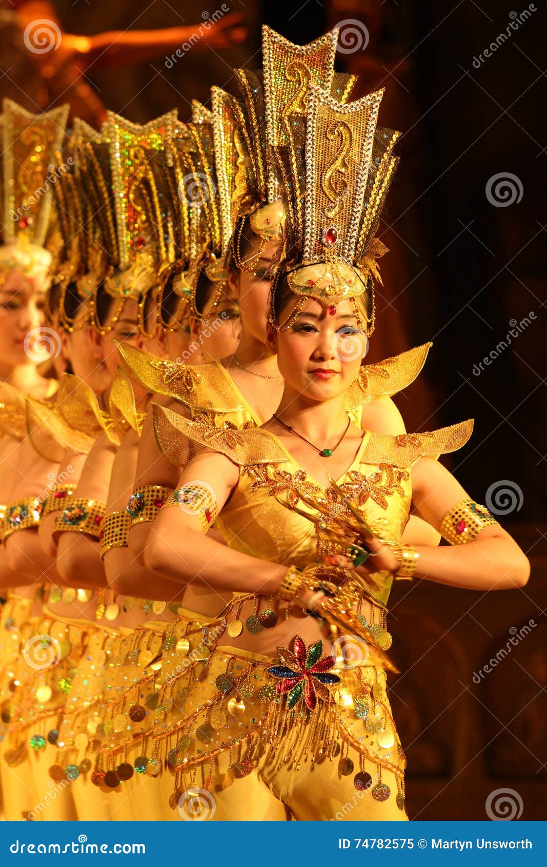 Thousand Hand Dance In China Editorial Photo | CartoonDealer.com #74778187