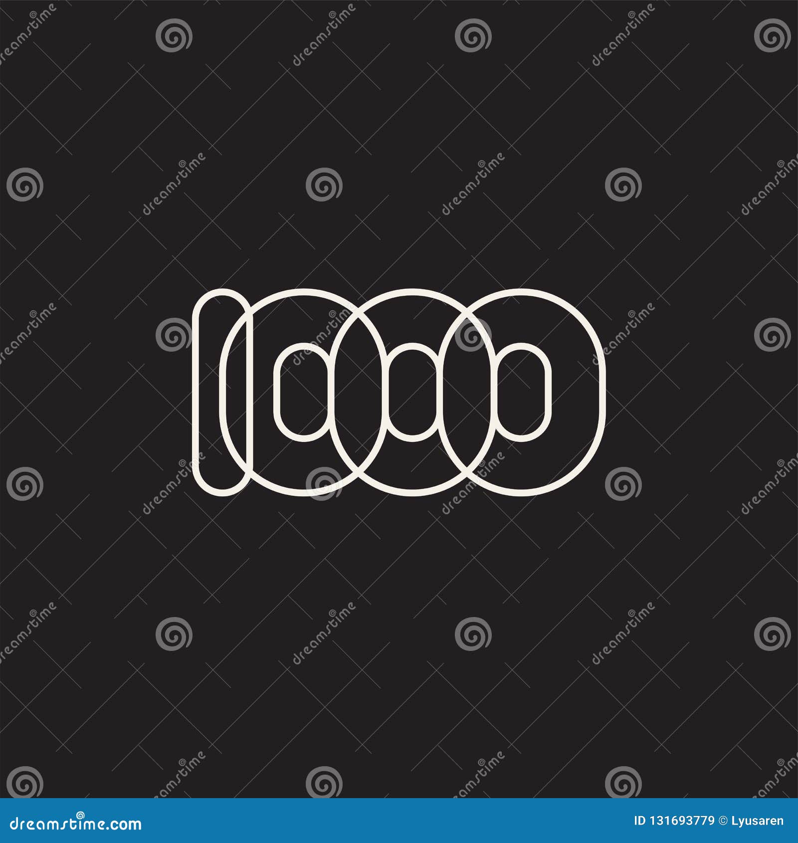 One Thousand. 1K Red Sign On Black Background.. Thank You 1k Followers ...