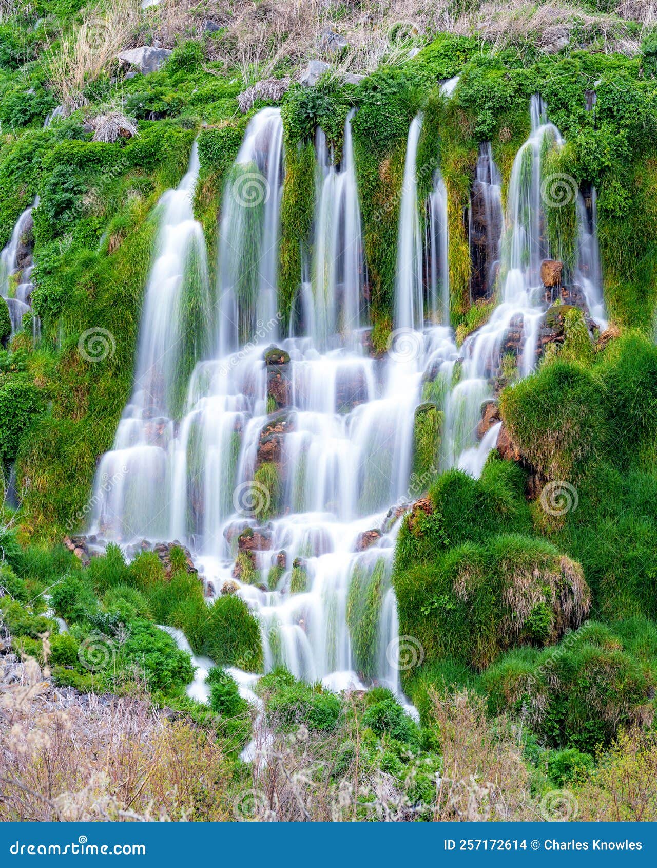 Thousand Spring Hagerman Valley Idaho Waterfall Stock Photo - Image of ...