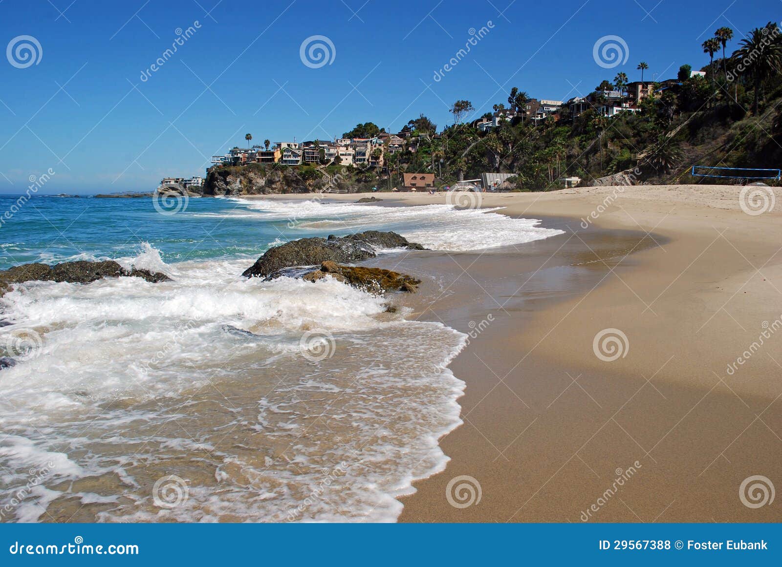Thousand Steps Beach, South Laguna Beach, California. Stock Photo ...