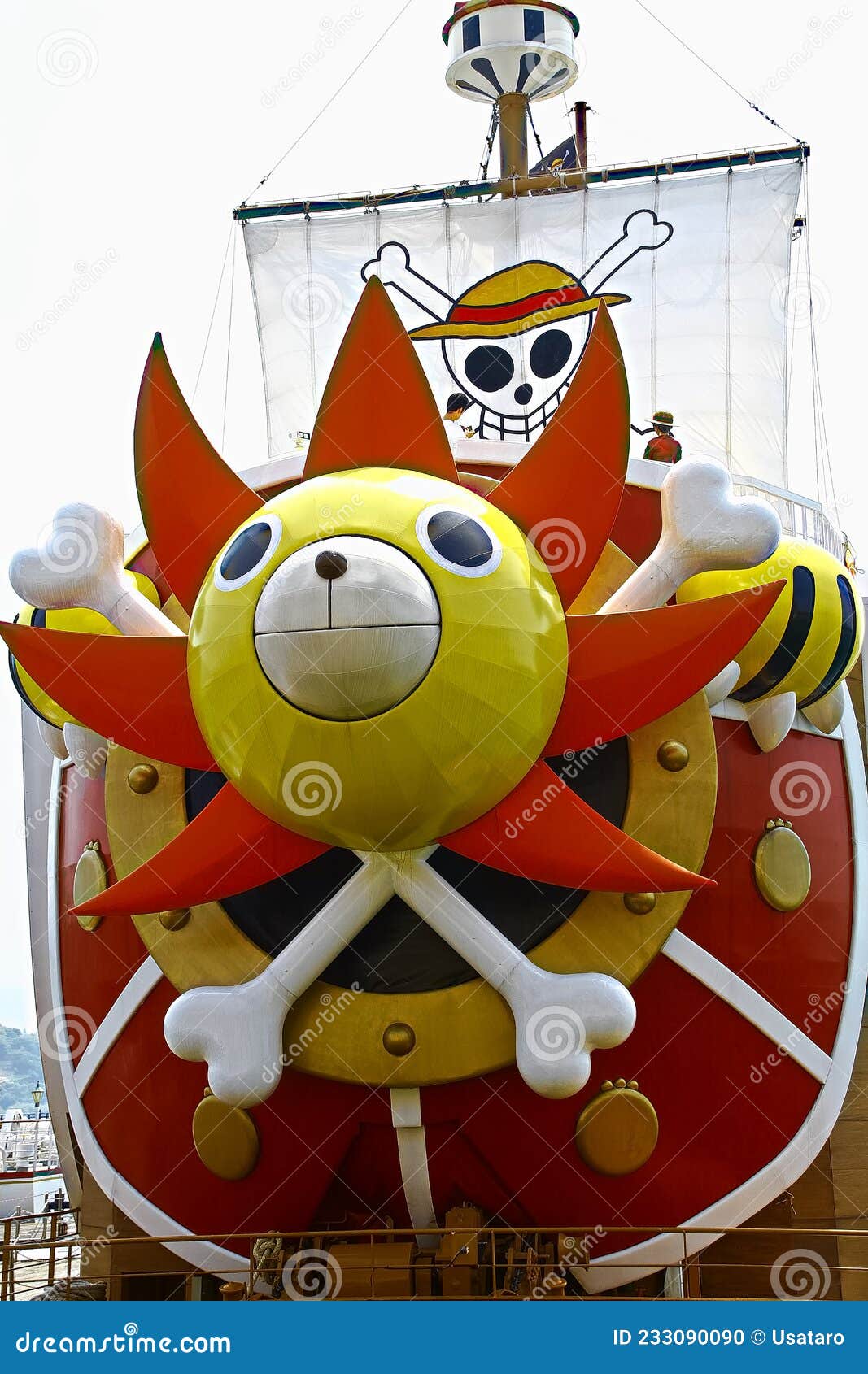Thousand Sunny Ship From Anime Cartoon One Piece Editorial Image Image Of Japan Huis 233090090