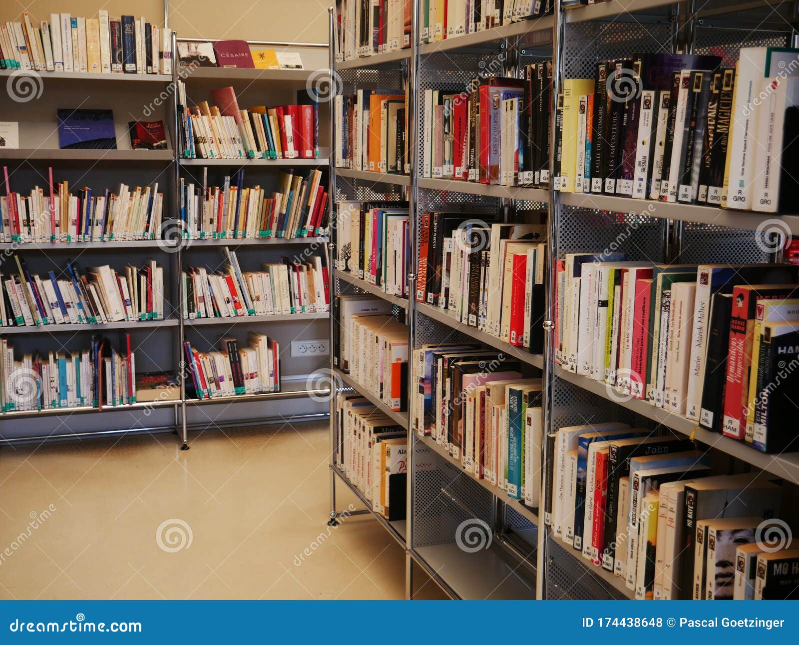 Thousands of Books in a Libray Stock Photo - Image of cover, library ...