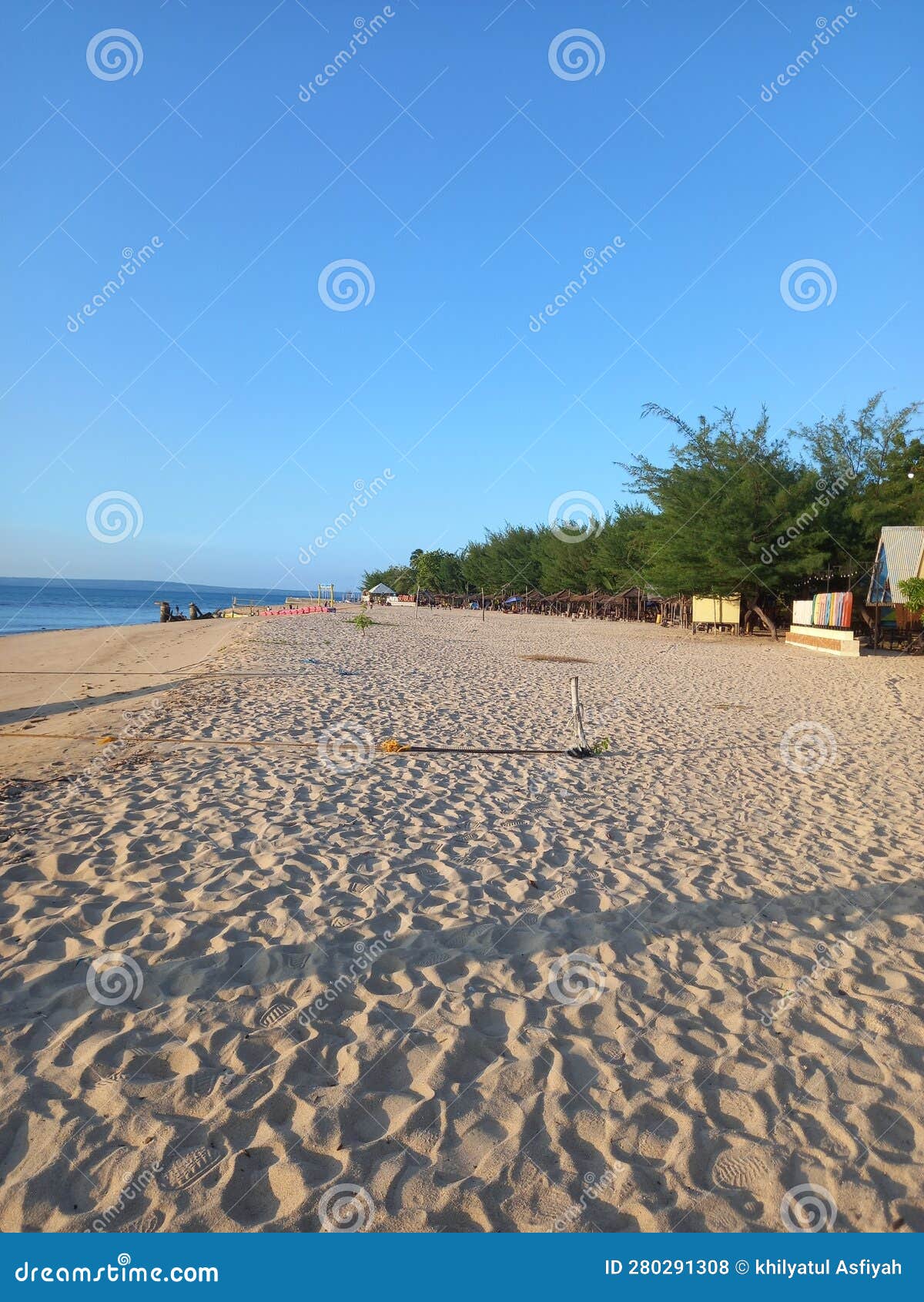 Thousands of Footprints on the Beach Sand Make it Look Even More ...