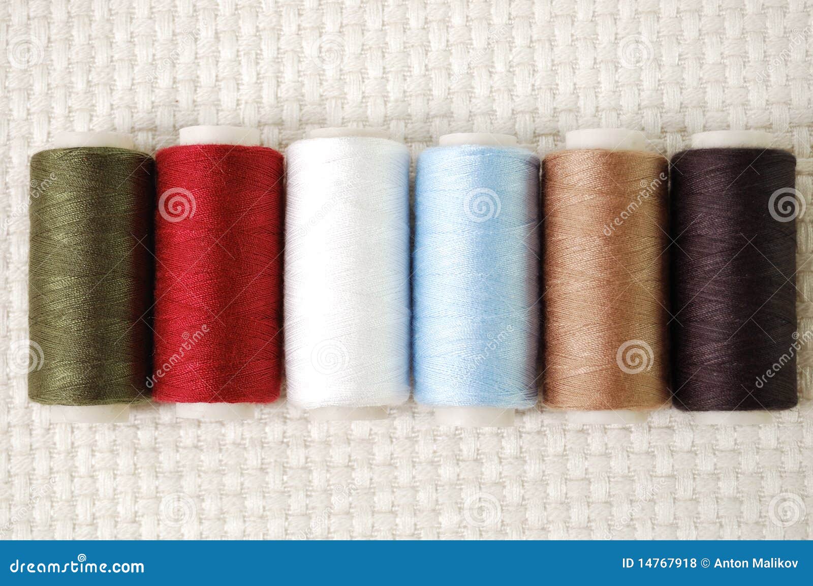 Thread stock photo. Image of horizontal, brown, green - 14767918