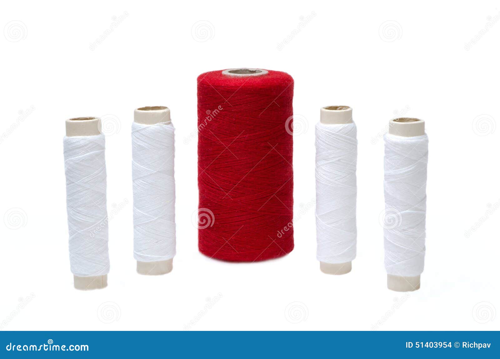 Thread foto de archivo. Imagen de manera, fibra, cinco - 51403954