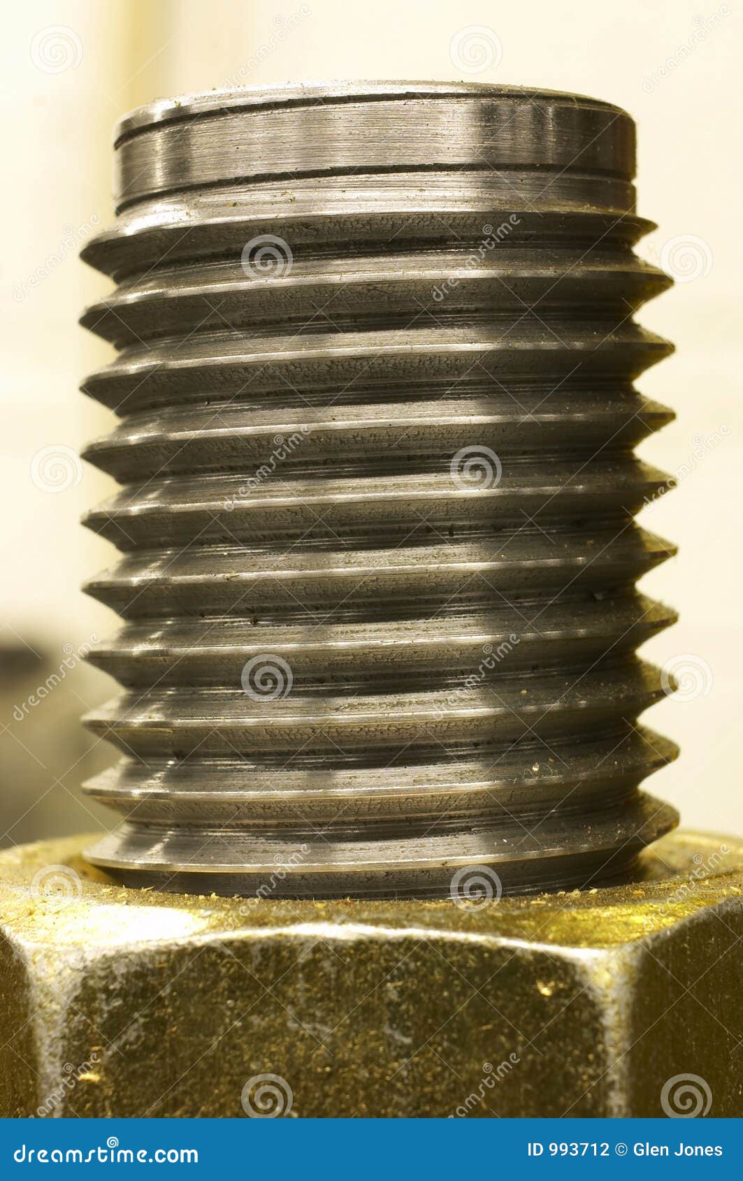 Thread stock photo. Image of bolt, fasten, hardware, metal - 993712