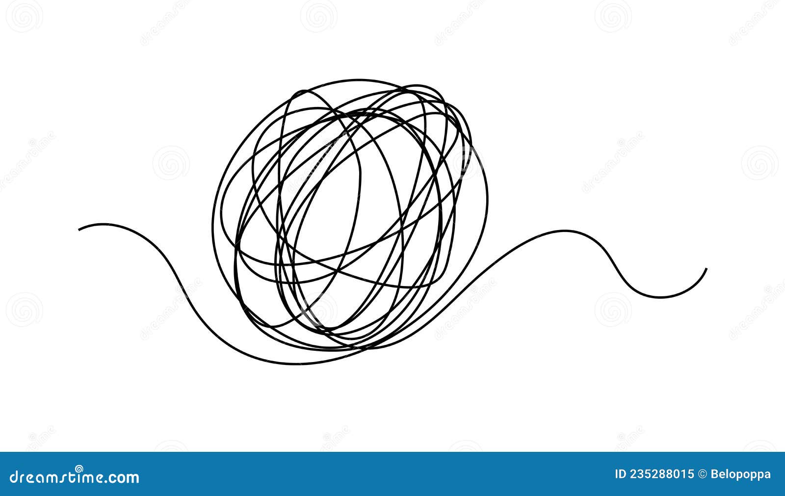 Thread, Ball, Vector, Bobbin, Concept, Logo Stock Vector - Illustration ...