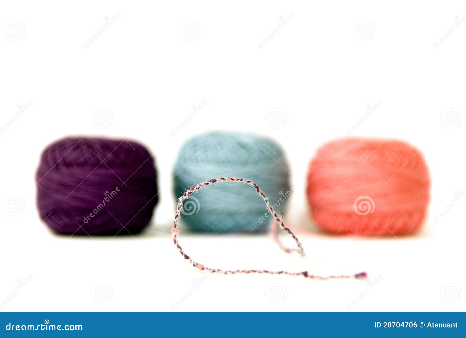 Thread balls stock photo. Image of fabric, hobby, colored - 20704706