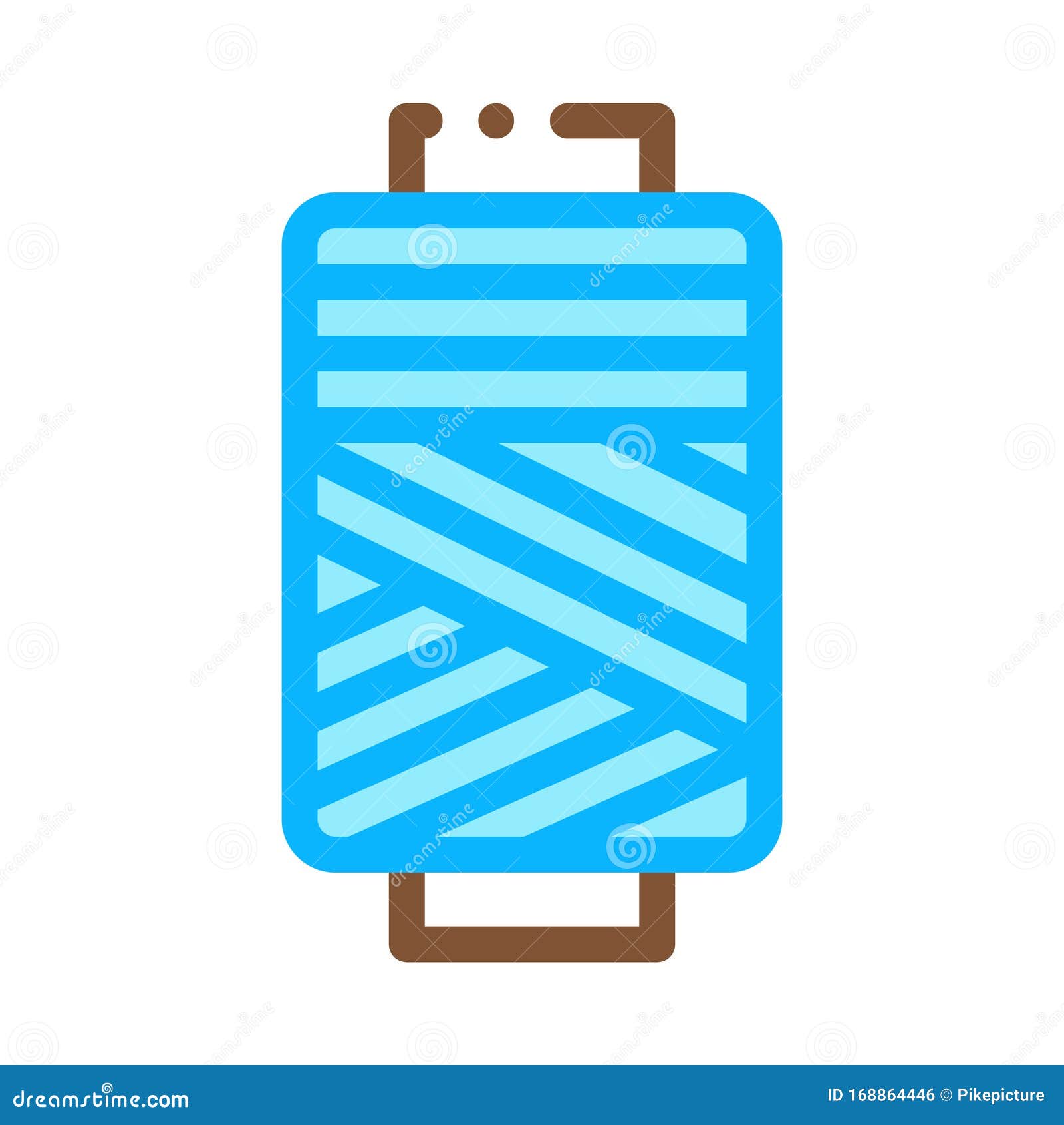 Thread Bobbin Icon Vector Outline Illustration Stock Vector ...