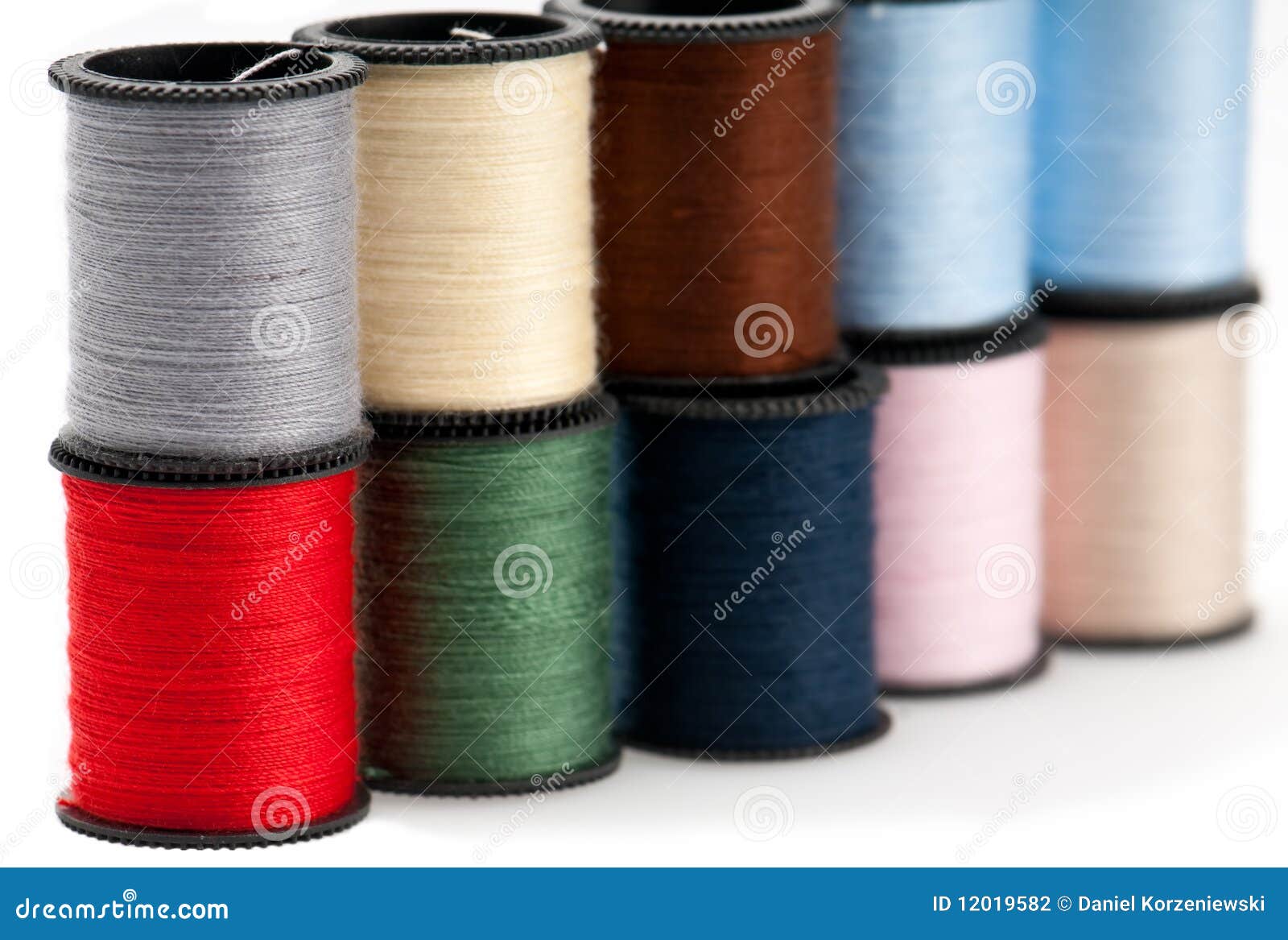 Thread bobbin stack stock photo. Image of gray, line - 12019582