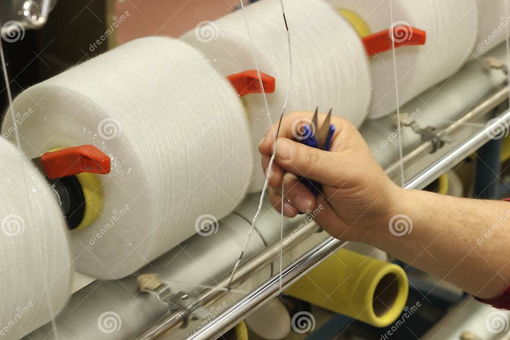 Thread Bobbine stock image. Image of point, manufacture - 25008593