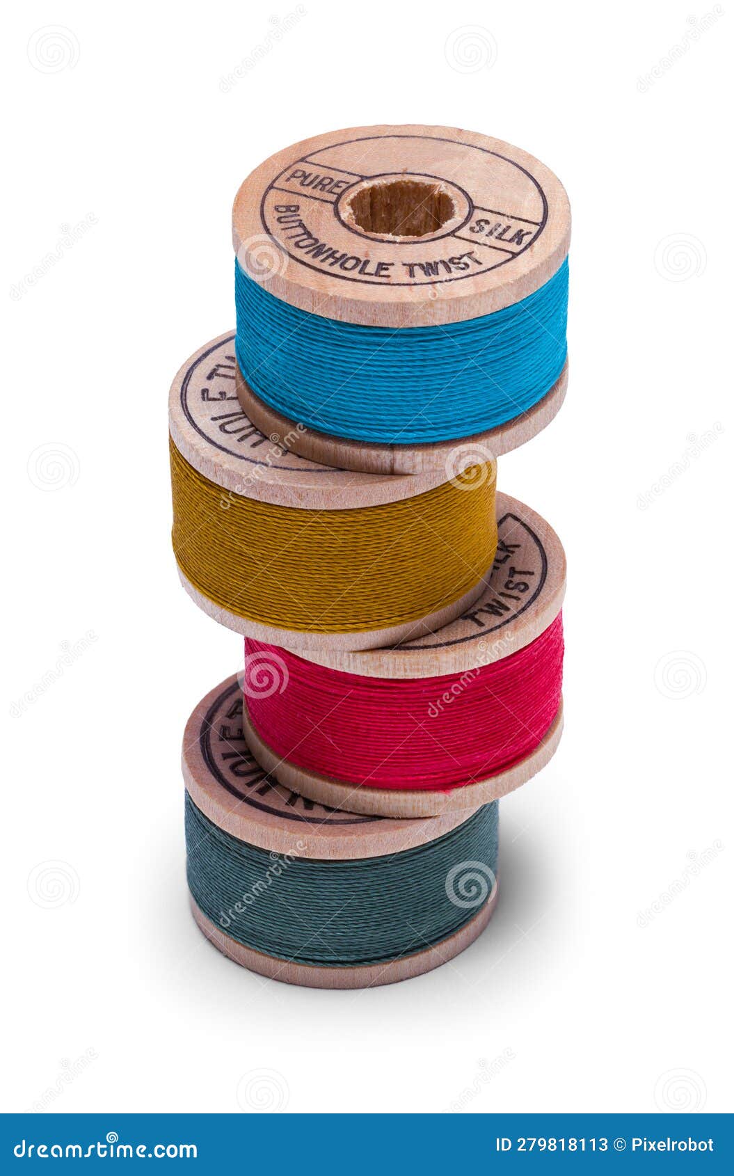 Thread Bobbins stock image. Image of bobbins, green - 279818113