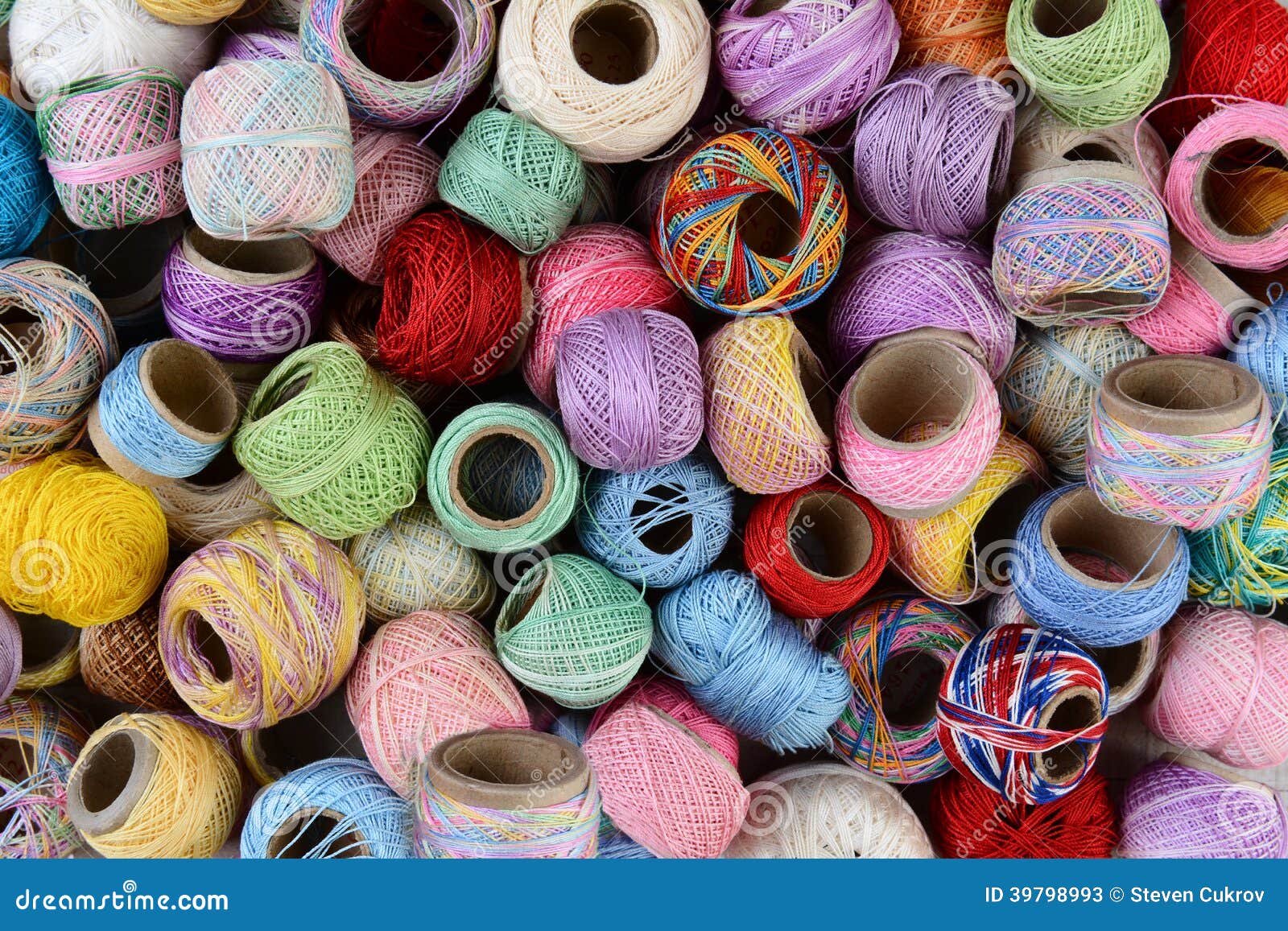 Thread Closeup stock image. Image of white, wool, green - 39798993