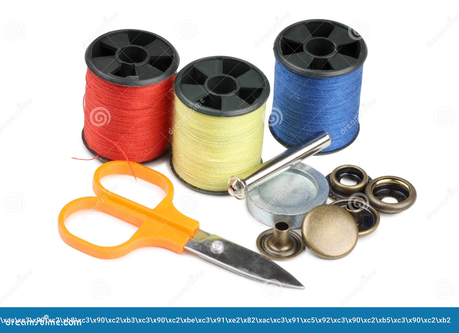 Thread coils stock image. Image of craft, material, clothing - 47241475