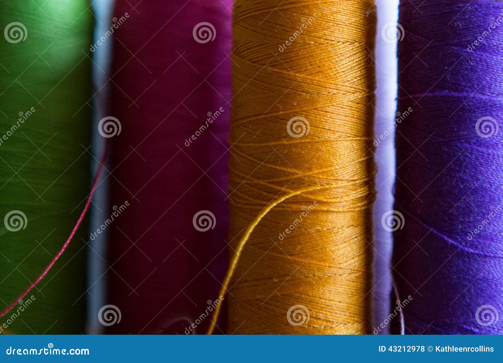 Thread stock photo. Image of yellow, purple, thread, string - 43212978