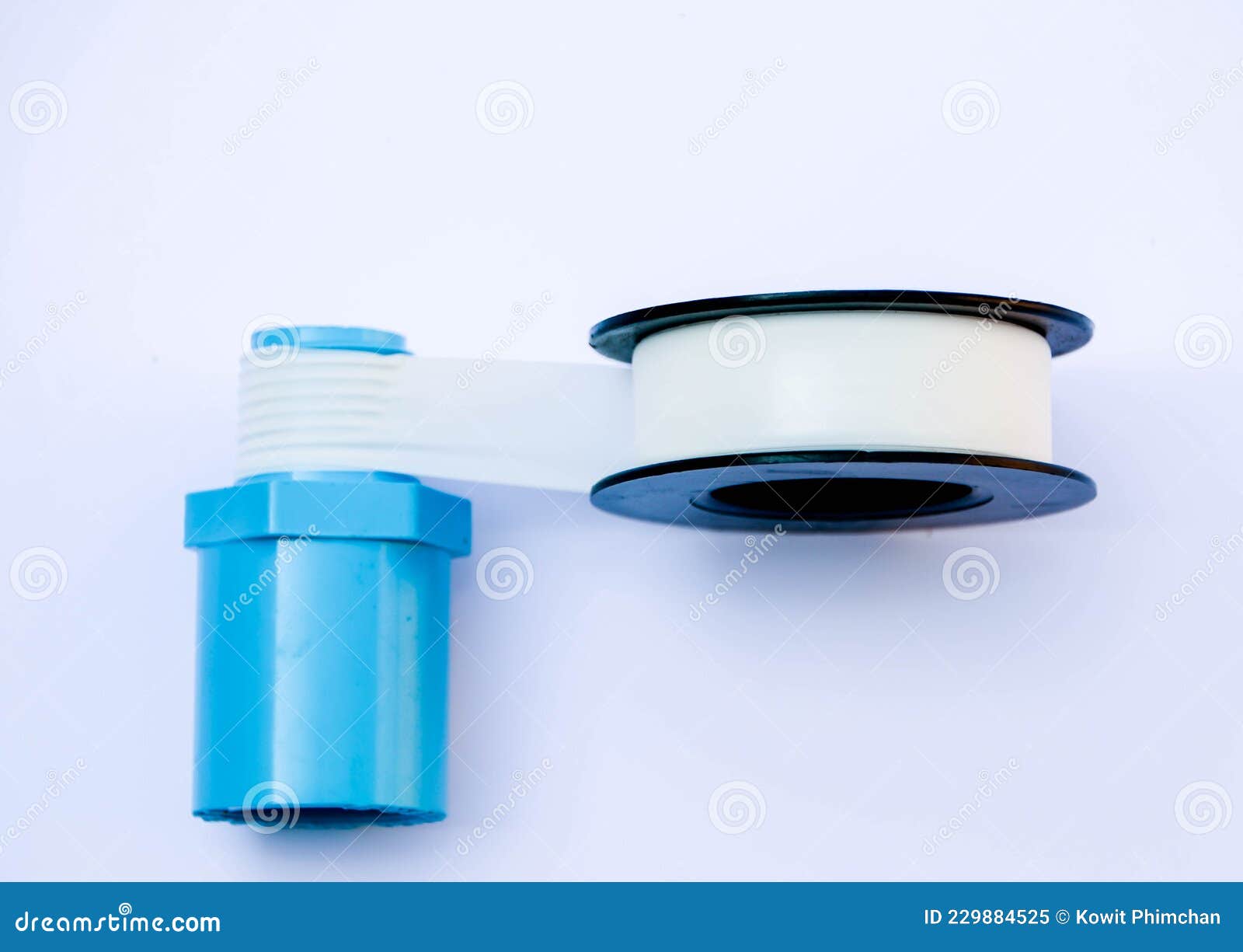 Thread De Fita Do Pipe Para Proteger Vazamento . Imagem de Stock ...