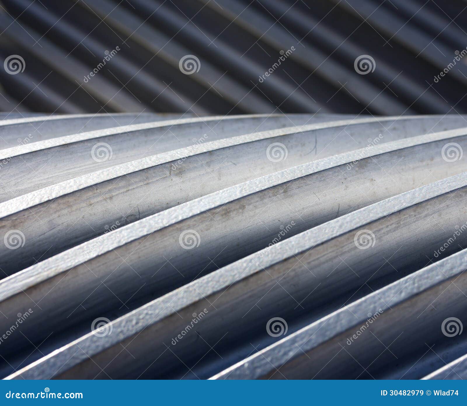 The Thread of Gear Close Up Stock Image - Image of clockwork, helix ...