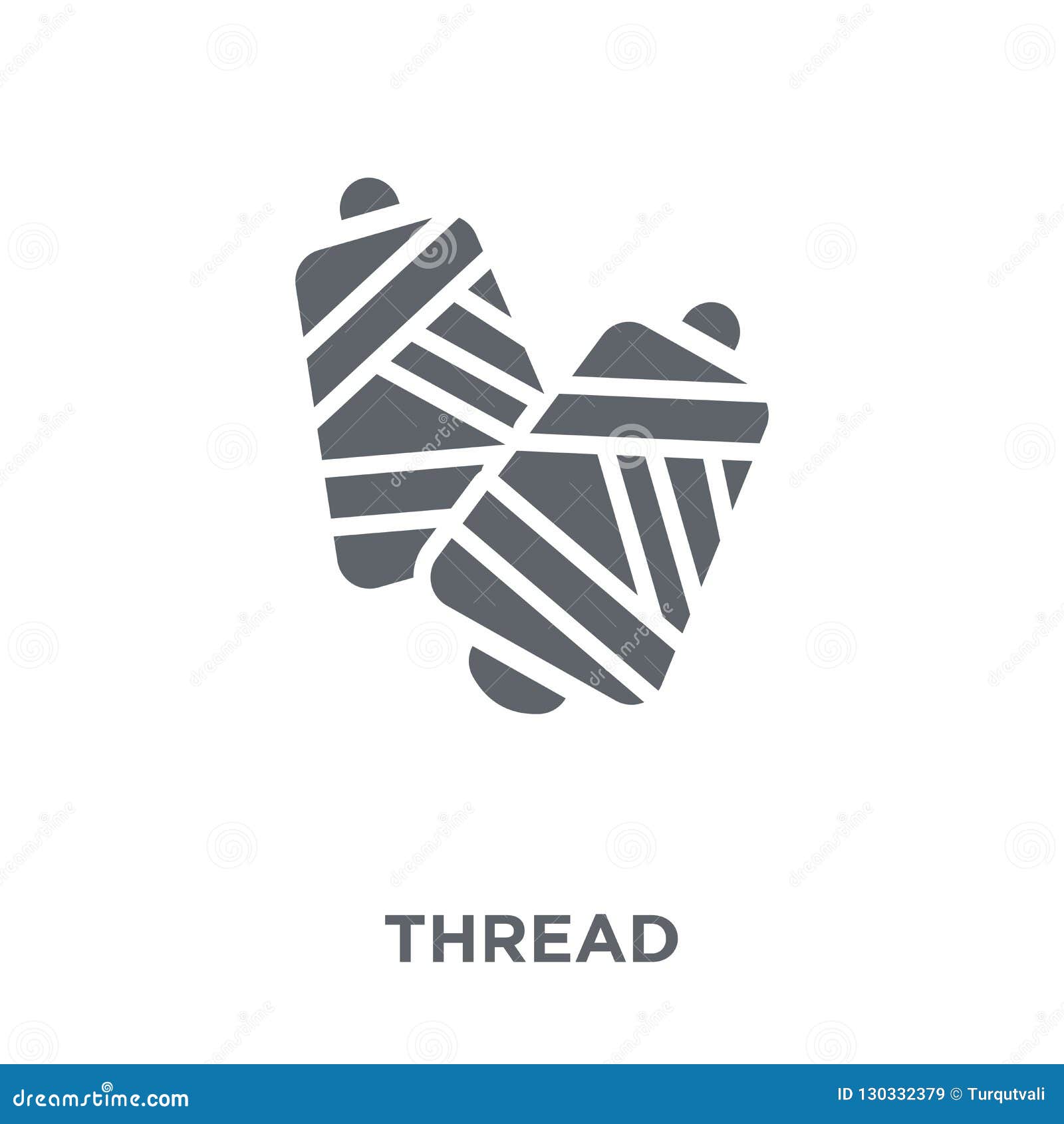 Thread Icon from Collection. Stock Vector - Illustration of tool ...