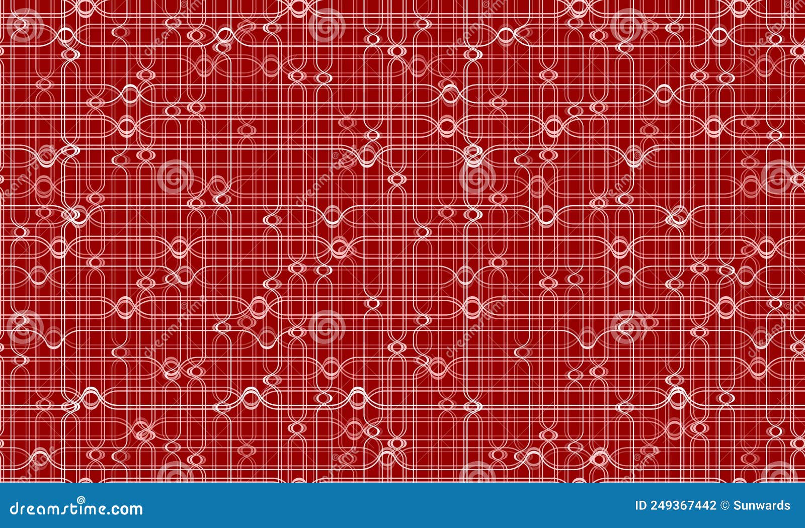 Thread Lattice Net Textile Seamless Pattern Vector Design. Overlapping ...