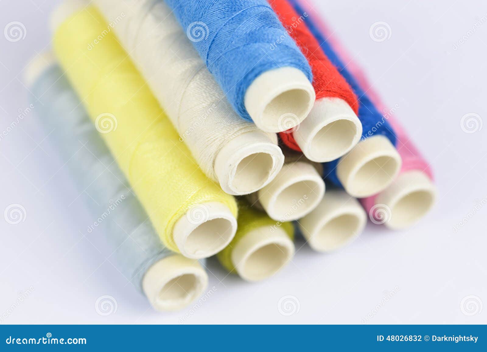 Thread pile stock photo. Image of yarn, role, paper, sewing - 48026832