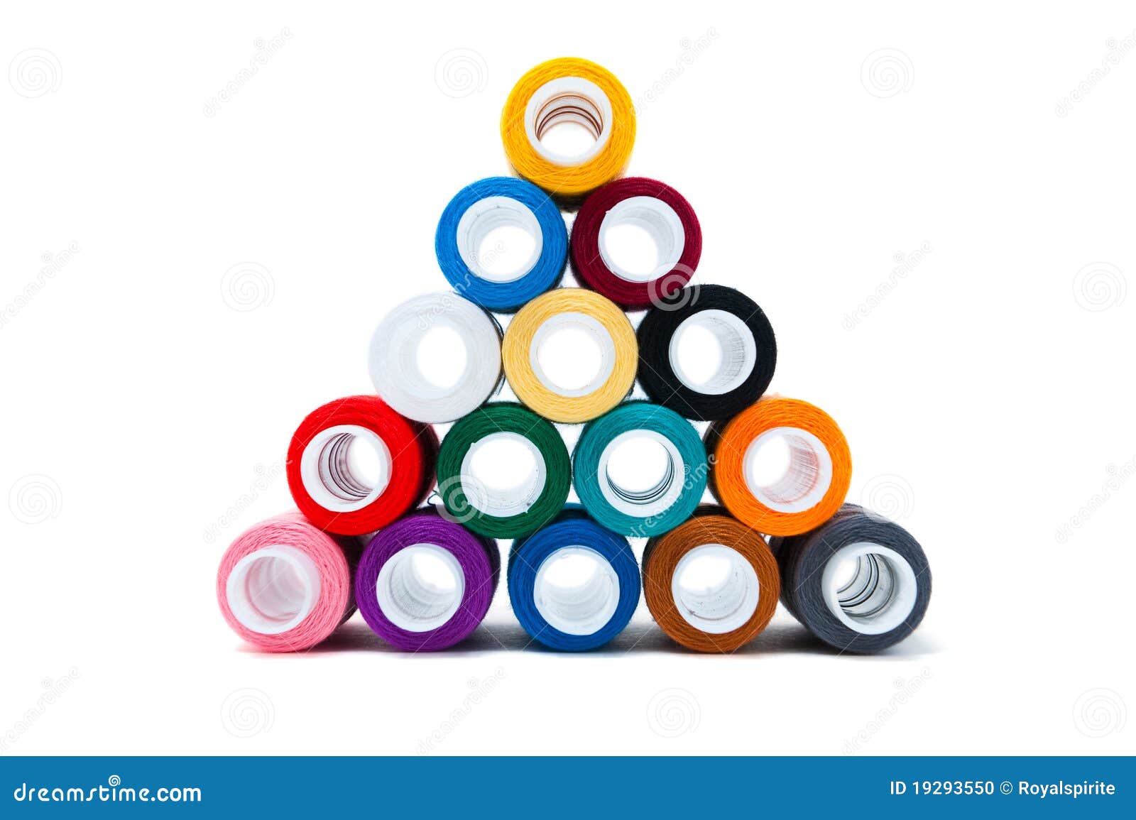 Thread reels stock photo. Image of pink, thread, colorful - 19293550