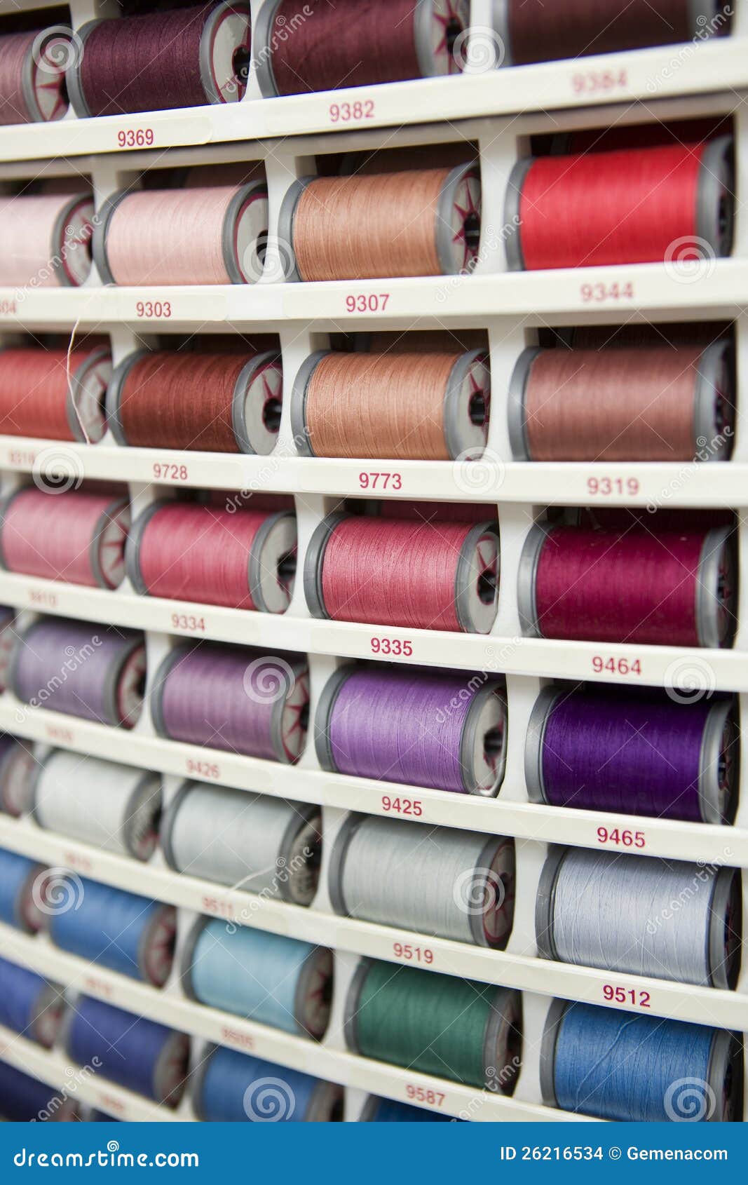 Thread reels stock photo. Image of cotton, colored, pattern - 26216534