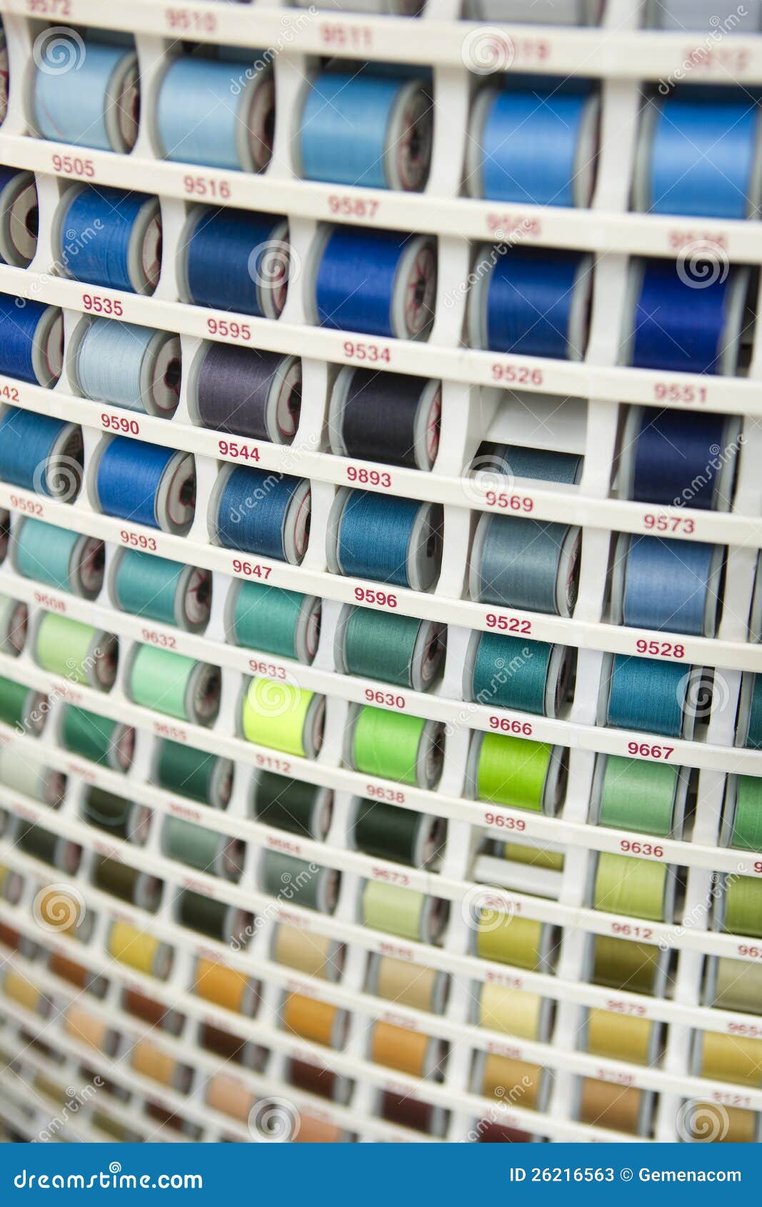 Thread reels stock image. Image of string, sewing, industry - 26216563
